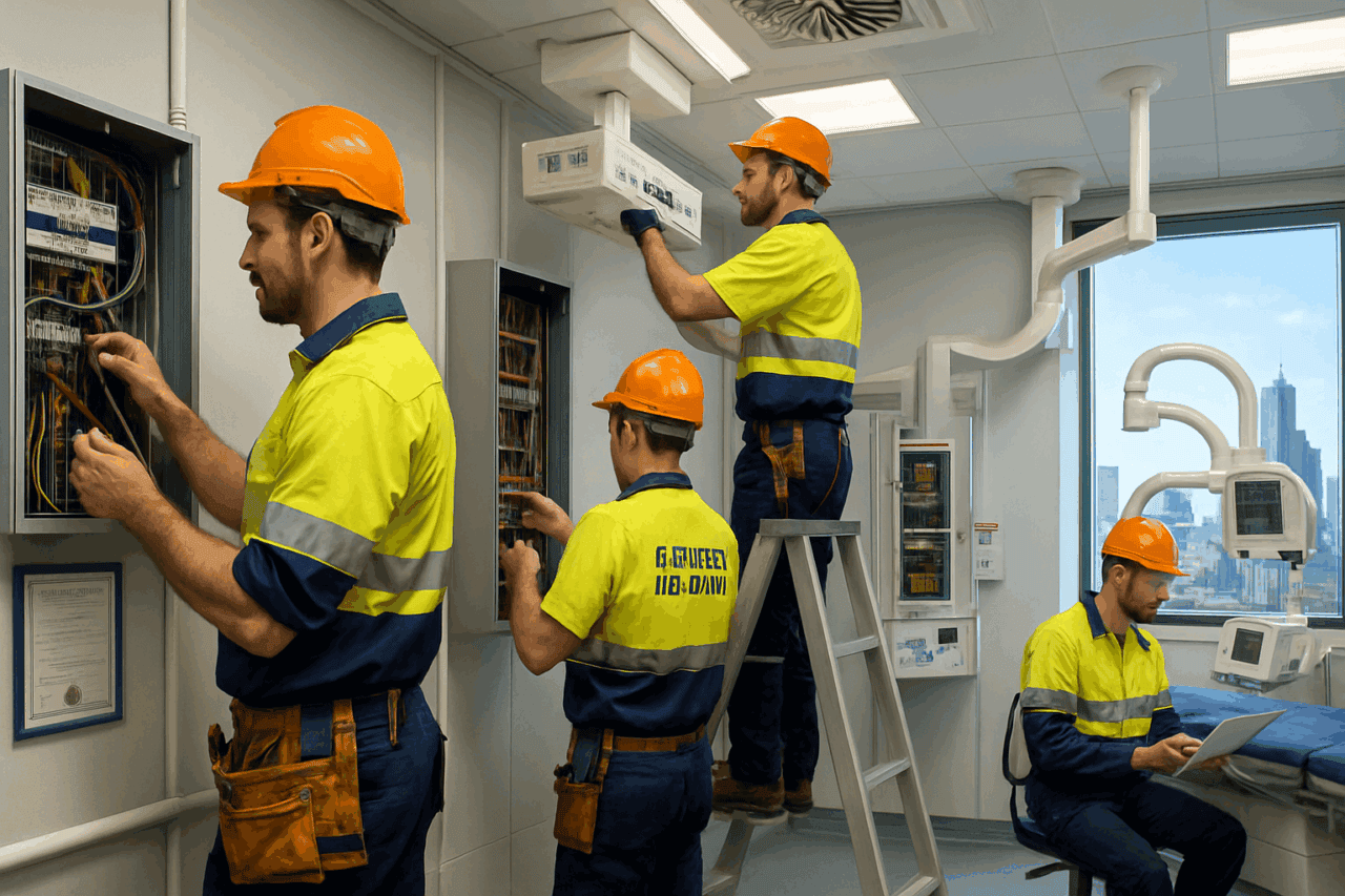 Medical Center Electrical Installation Melbourne: Healthcare Compliance ...